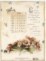 OLIVER WENDELL HOLMES CALENDAR FOR 1895 - TuckDB Ephemera
