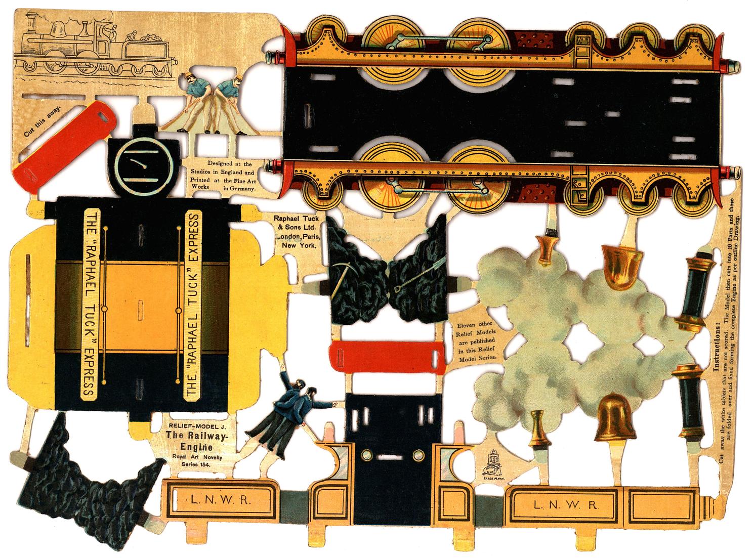 THE RAILWAY-ENGINE - TuckDB Ephemera