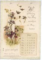 THE TENNYSON CALENDAR FOR 1895 - TuckDB Ephemera