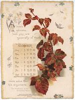 OLIVER WENDELL HOLMES CALENDAR FOR 1895 - TuckDB Ephemera