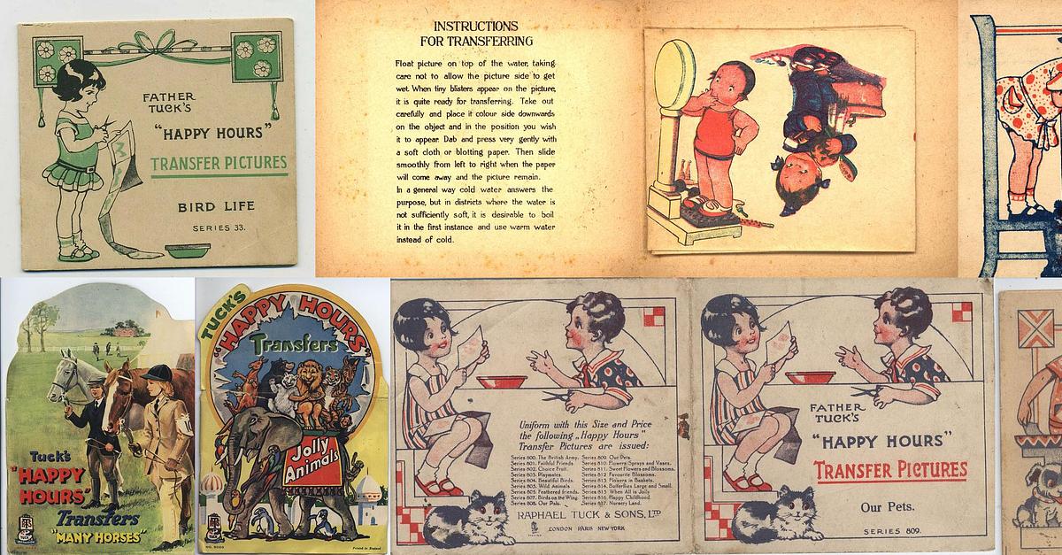 Set: TUCK'S HAPPY HOURS TRANSFERS - TuckDB Ephemera