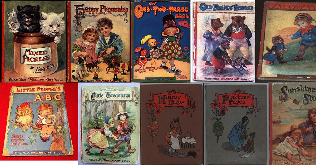 Set: FATHER TUCK'S WELCOME GIFT SERIES - TuckDB Ephemera