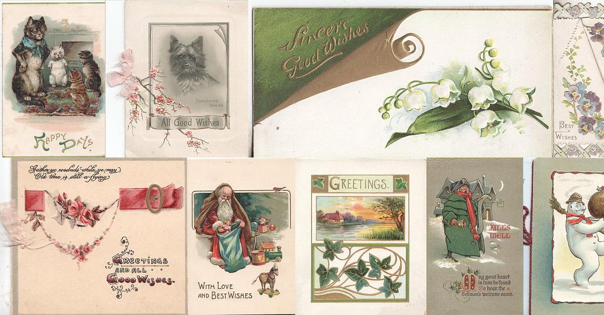 Type: Folded Greeting Card - TuckDB Ephemera