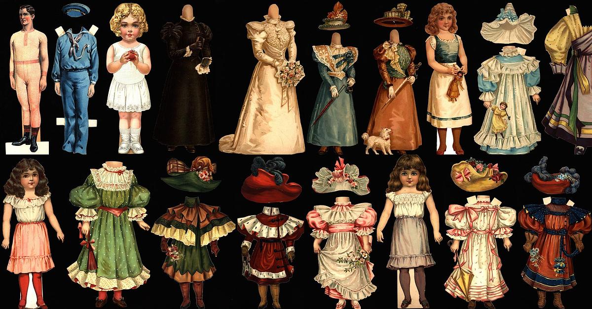 Type: Paper Doll - TuckDB Ephemera