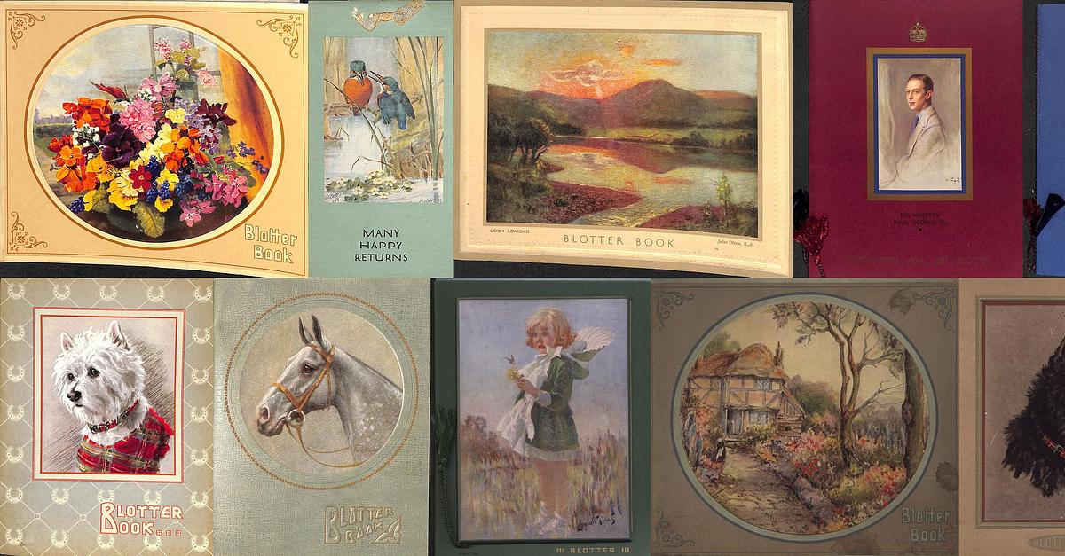 Type: Blotter Book - TuckDB Ephemera