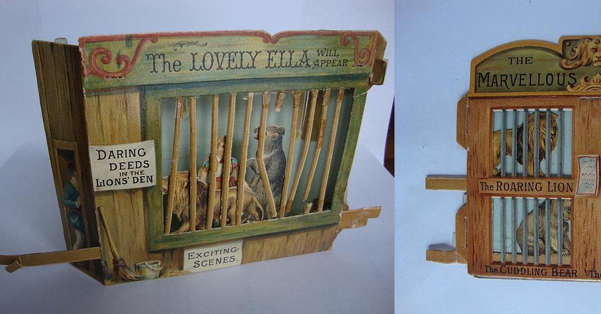 Set: puppet show stages and characters - TuckDB Ephemera