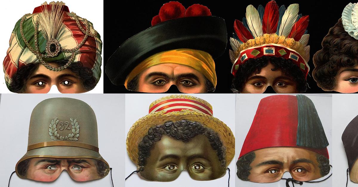 Set: TUCK'S HALF-MASK - TuckDB Ephemera