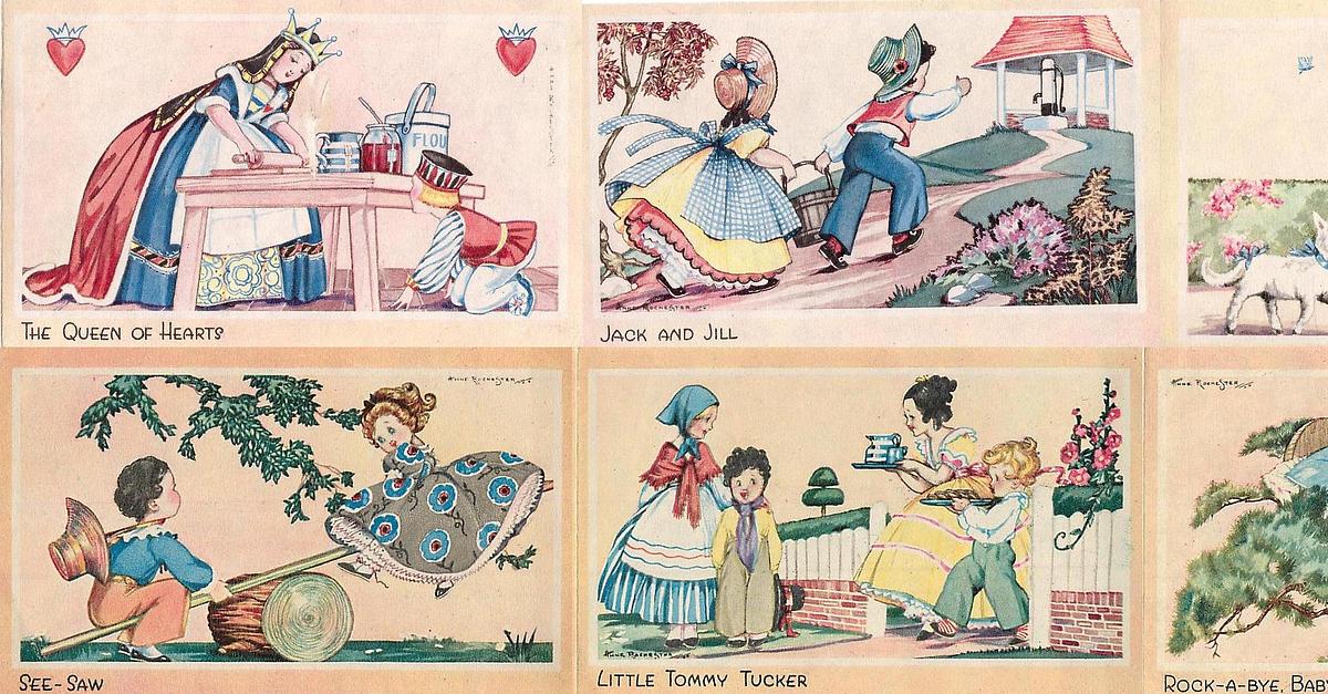 Set: Greeting, A TUCK CARD, KGVI period, Christmas & New Year, Children ...