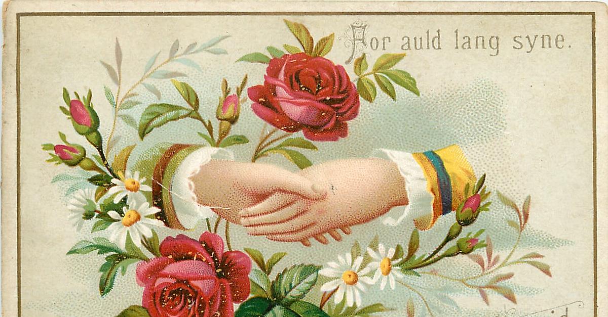 Set: two hands clasp - TuckDB Ephemera