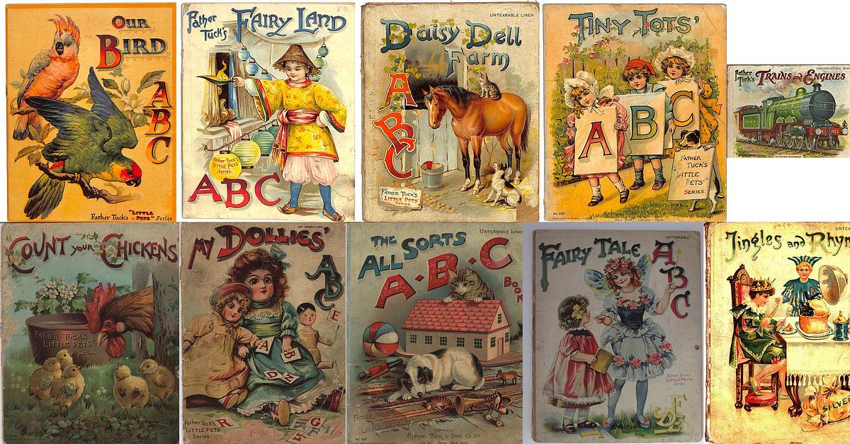 Set: FATHER TUCK'S LITTLE PETS SERIES - TuckDB Ephemera