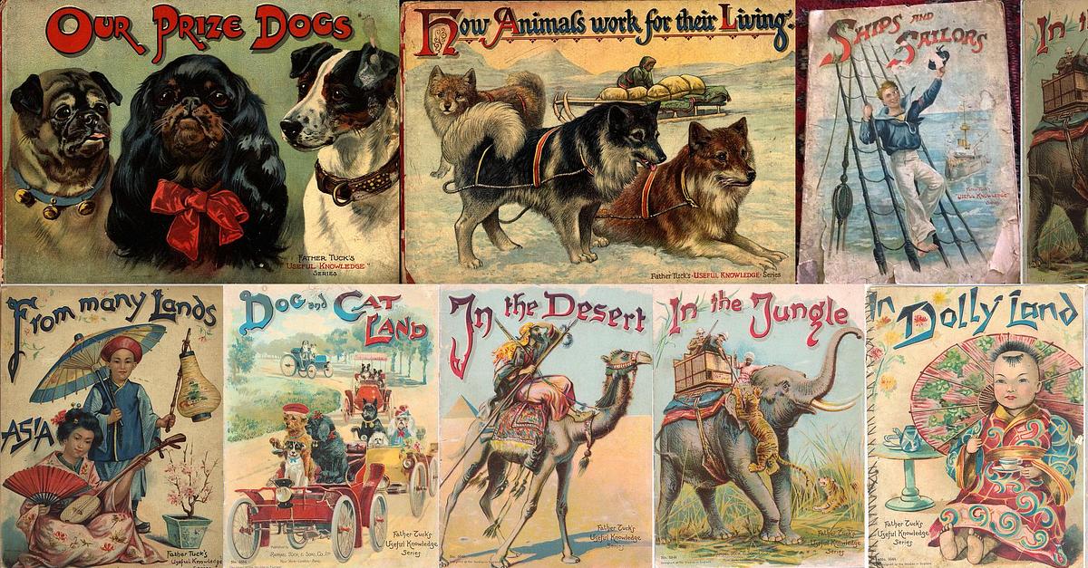 Set: FATHER TUCK'S USEFUL KNOWLEDGE SERIES - TuckDB Ephemera